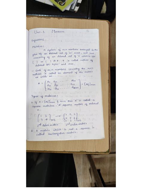 Maths Unit 1 Complete Notes Pdf