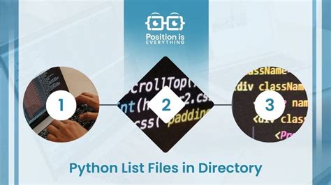 Python List Files In Directory Learn The Theory And Code Position Is