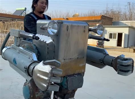 Security Robot Patrol For Shops Pulls No Punches With Giant Metal Fists