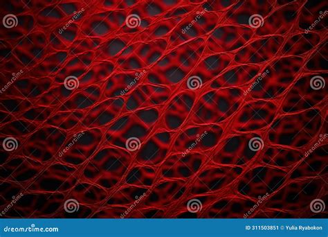 Intricate Red Net Grid Texture Generate Ai Stock Image Image Of