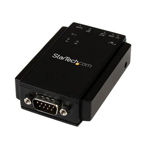 1 Port RS 232 Serial To IP Device Server Serial Over IP Cat5 6 Extenders