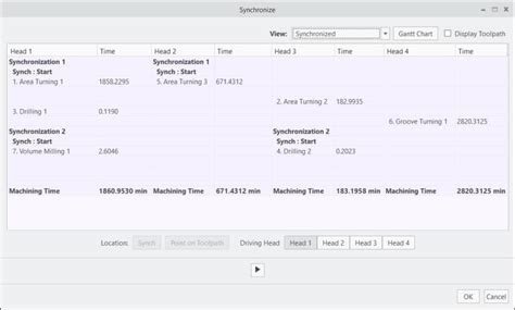 Using The Synchronize Dialog Box