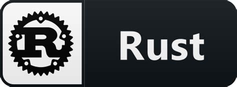 Rust Button Social Media Logos Icons