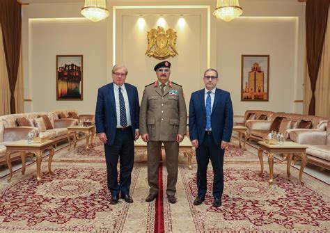 وكالة الأنباء الليبية المبعوث الامريكي نورلاند يبحث مع حفتر سبل انجاح