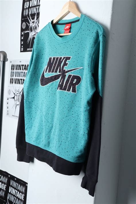 L 나이키 맨투맨 티셔츠 민트초코 테크팩 121f9 헬로마켓