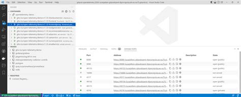 Running Opentelemetry Demo In Gitpod Workspacetwo Click Install Amis