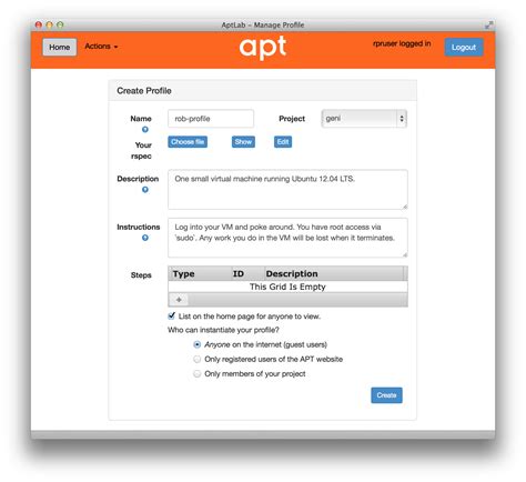 4 Creating Profiles