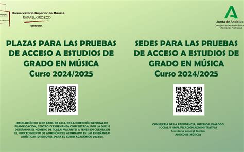 Pruebas De Acceso Conservatorio Música