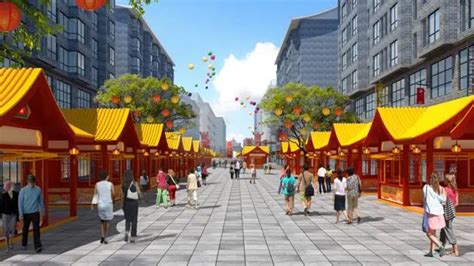 民乐园步行街10月1日试“开街” 占地面积超过10万平方米 西部网（陕西新闻网）