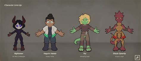 Fatal Character Line Up 2020 By Proj Fatal On Deviantart