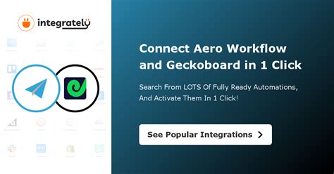 Aero Workflow Geckoboard Integration Connect In 1 Click