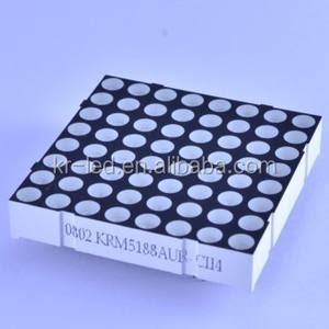 Compre Impermeable Y De Alta Calidad Matriz De 8x8 Dot Matrix Led