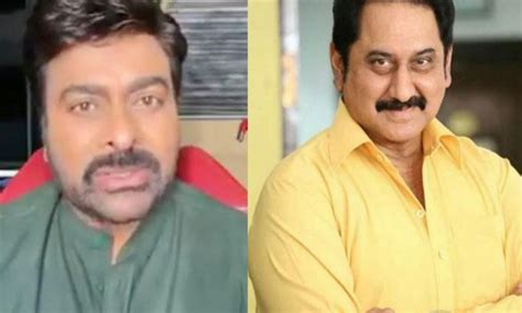 సుమన్ కి శుభాకాంక్షలు చెప్పిన మెగాస్టార్ చిరంజీవి డియర్ సుమన్ అంటూ