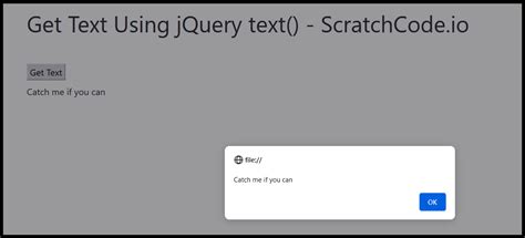 Difference Between Text And Html In JQuery Scratch Code