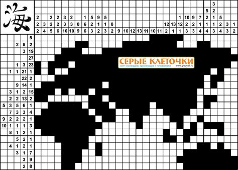 Японские кроссворды (35 бесплатных векторных работ для печати)