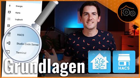 Grundkonfiguration Von Home Assistant HACS Updates SSH Visual