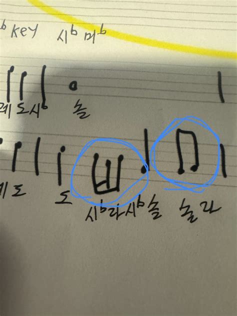 음표 박자 지식in