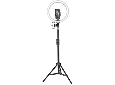 Baseus Selfie Stativ Led Led Ringlicht Schwarz Höhe Offen Bis 160 Cm