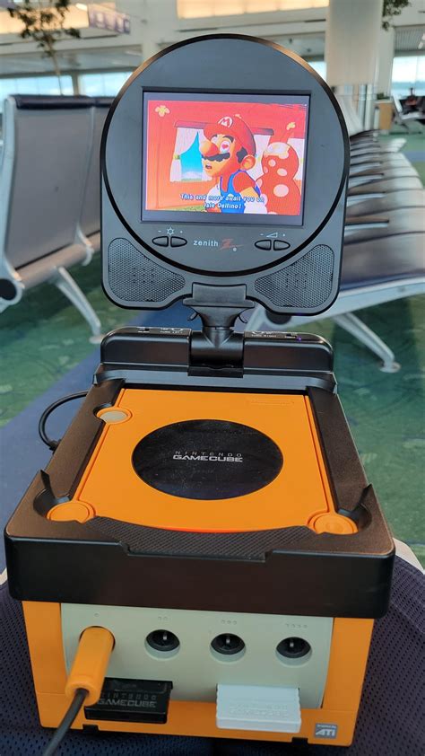 Picked This Zenith Portable Screen Up For Vacation Rgamecube