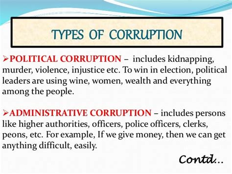 Corruption