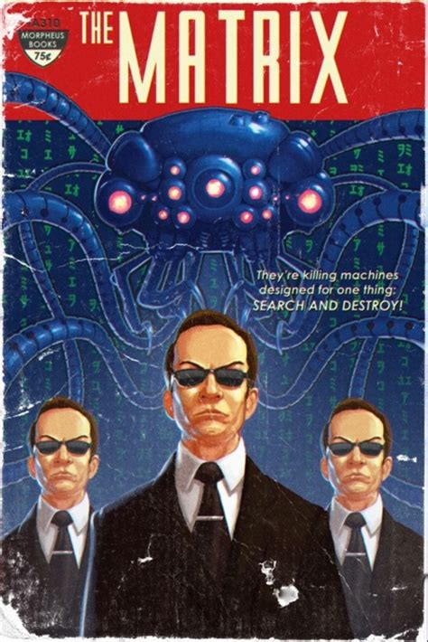 The Matrix Gets A Pulp Paperback Makeover Giant Freakin Robotgiant