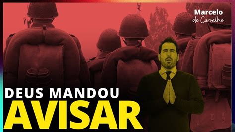 Ao Vivo Deus Mandou Avisar EstÁ Vindo Sobre Todos Youtube