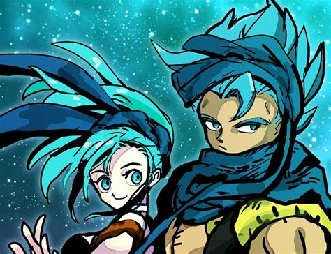 Pin De Heber Lopez Guzman En Gogeta X Bulchi Personajes De Dragon