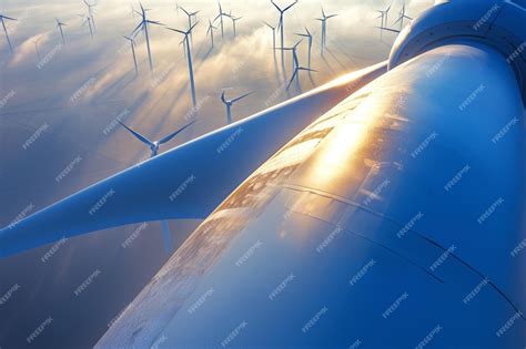 premium photo lifecycle of a wind turbine manufacturing installation
