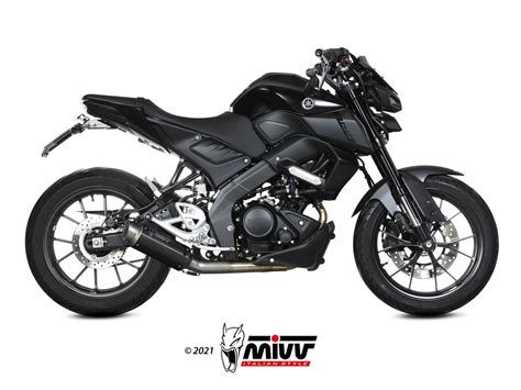Y067lxbp Scarico Completo Standard Mivv Gp Pro Inox Nero Yamaha Mt