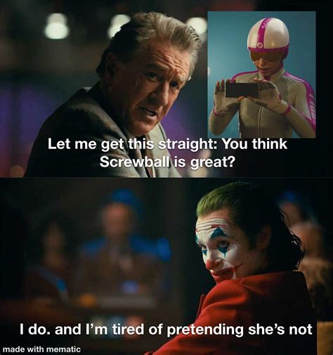 I Dont Really Get All The Screwball Hate Her Challenges Helped Me
