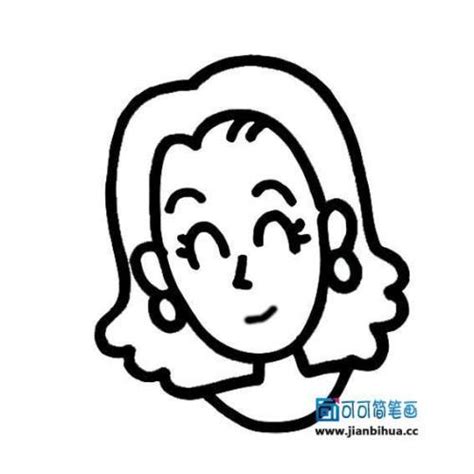人物外婆简笔画 天马图吧