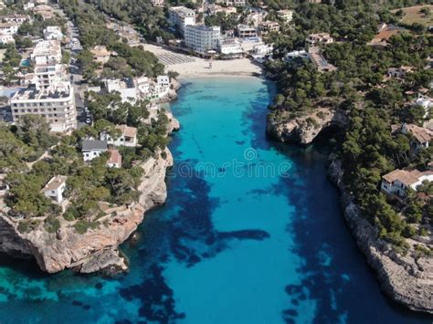 Praia De Cala Santany Na Costa De Majorca Imagem de Stock Imagem de bonito férias
