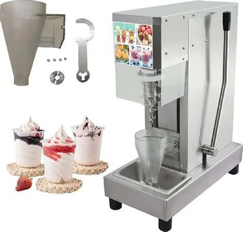 Swirl Freeze Milkshake Ice Cream Blending Machine Gelato Ice Cream Mix