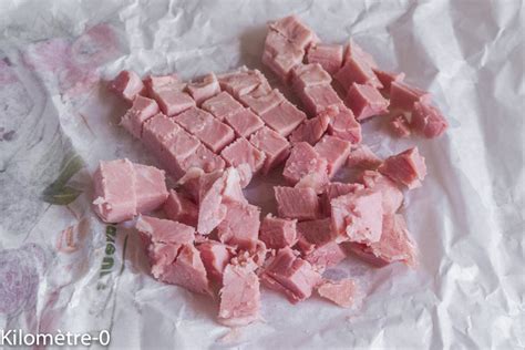 Salade de chou fleur à la patate douce et au jambon blanc Kilomètre