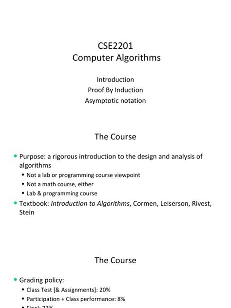 Intro Induction Asymptotic Analysis Pdf Theoretical Computer