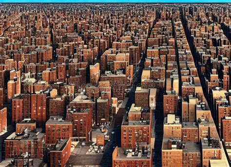 Bedford Stuyvesant Neighborhood In New York New York Usa Stock