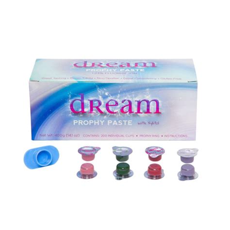 Dream Prophy Paste Cups 200 Bx Assorted Coarse Dc Dental