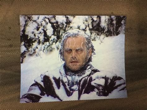 The Shining Frozen Jack Torrence Art Print Stephen King Stanley Kubrick