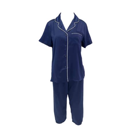 Jual Cosmo Lady Pajamas Setelan LH02G8 Satin Shopee Indonesia