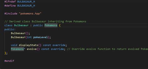 Solved Pokemons Hpp Ifndef Pokemons H Define Pokemons H Chegg