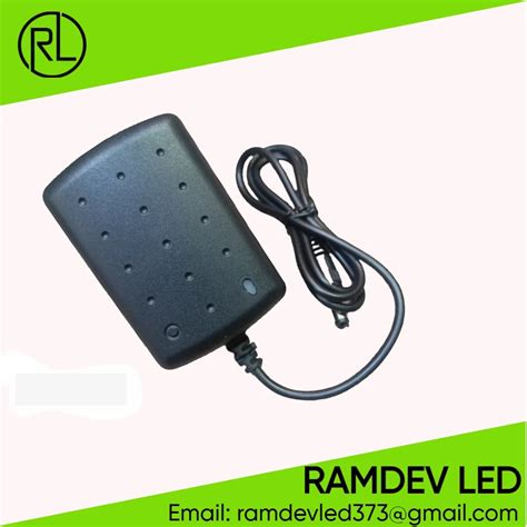 12 V Plastic Hi Ryte Led Strip Driver Adapter Black At Best Price In