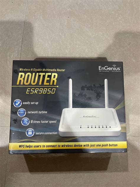 Engenius Wireless N Gigabit Router Esr9850 Computers And Tech Parts And Accessories Networking On