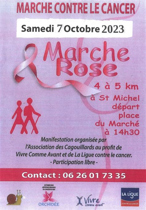 Marche Contre Le Cancer Saint Michel 16