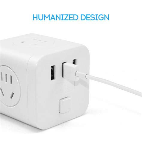 Power Socket With Usb Port Socket Charger Adapter Grandado