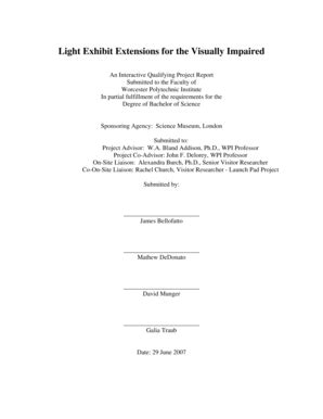 Fillable Online Wpi Overall Report Alex Doc Wpi Fax Email Print PdfFiller