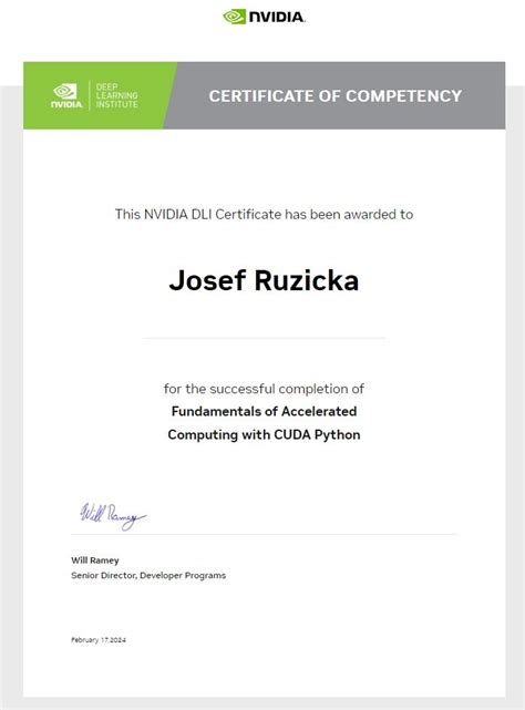 Im Happy To Share That Ive Earned A New Certification Fundamentals Of Accelerated Computing