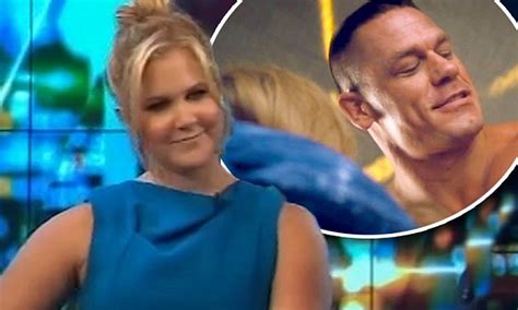 Amy Schumer Jokes About Her Sex Scene With John Cena On Trainwreck Set