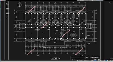 三跨六层5000平米南京市某高校宿舍楼设计含建筑图结构图建筑结构56设计资料网
