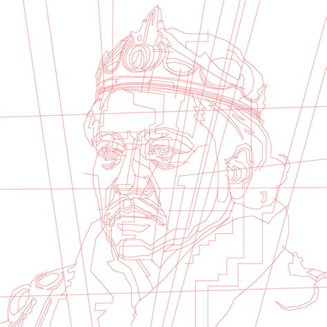 디지털 팝아트 프로필 일러스트 일러스트 포트폴리오 크몽