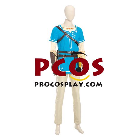 The Legend Of Zelda Breath Of The Wild Link Champions Tunic Cosplay